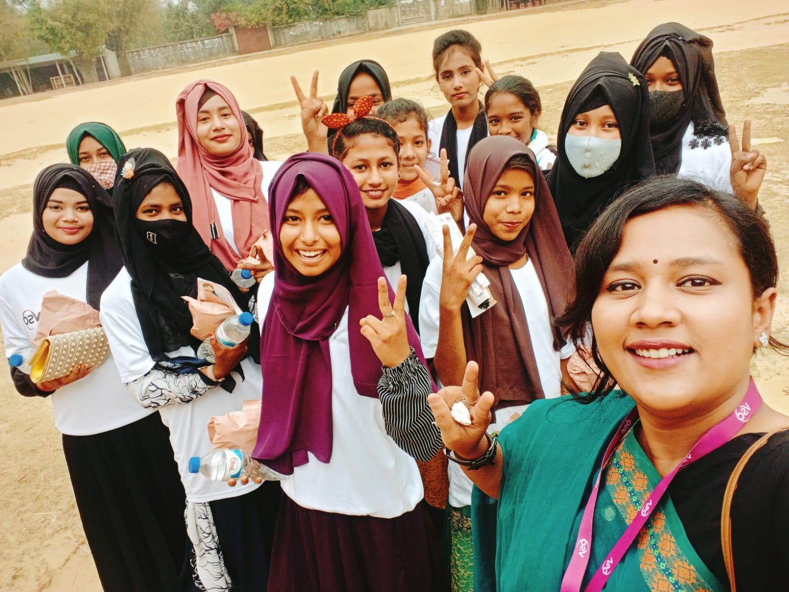 Rukaiya komt op voor vrouwen in het grootste vluchtelingenkamp ooit - VSO